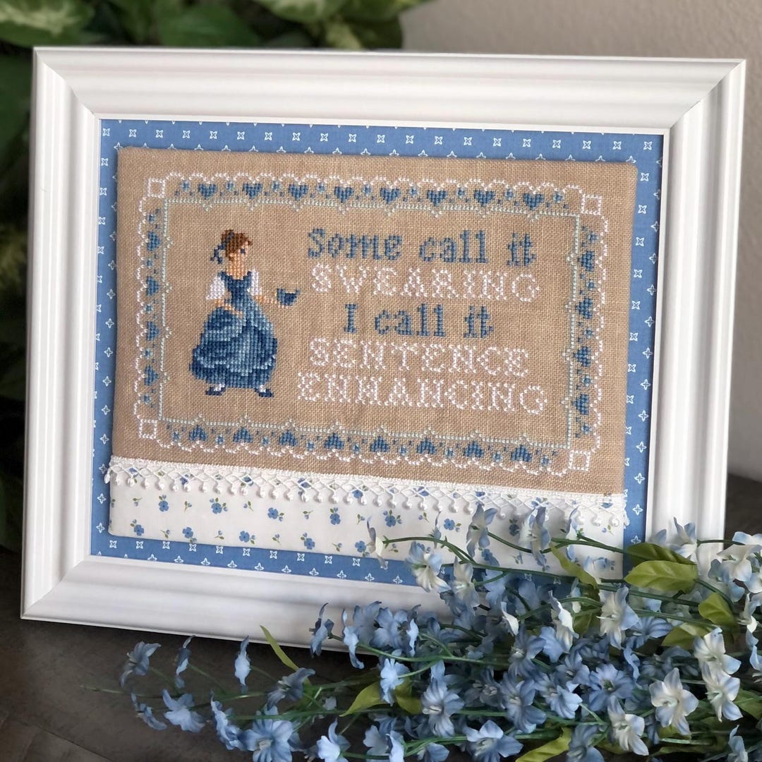 Sentence Enhancing - Cross Stitch Chart by Dirty Annie - Etsy