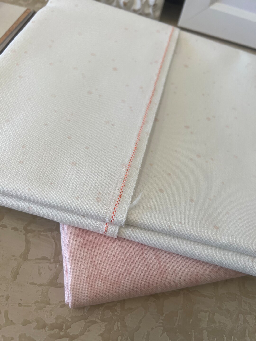 Light Pink Splash Linen 32ct Linen - Etsy