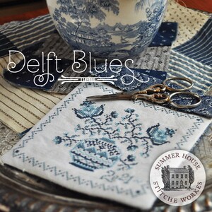 Delft Blues - Cross Stitch Pattern by Summer House - Etsy
