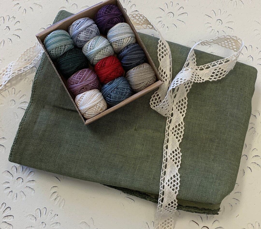 Kudzu 30ct Linen From Weeks Dye Works - Etsy