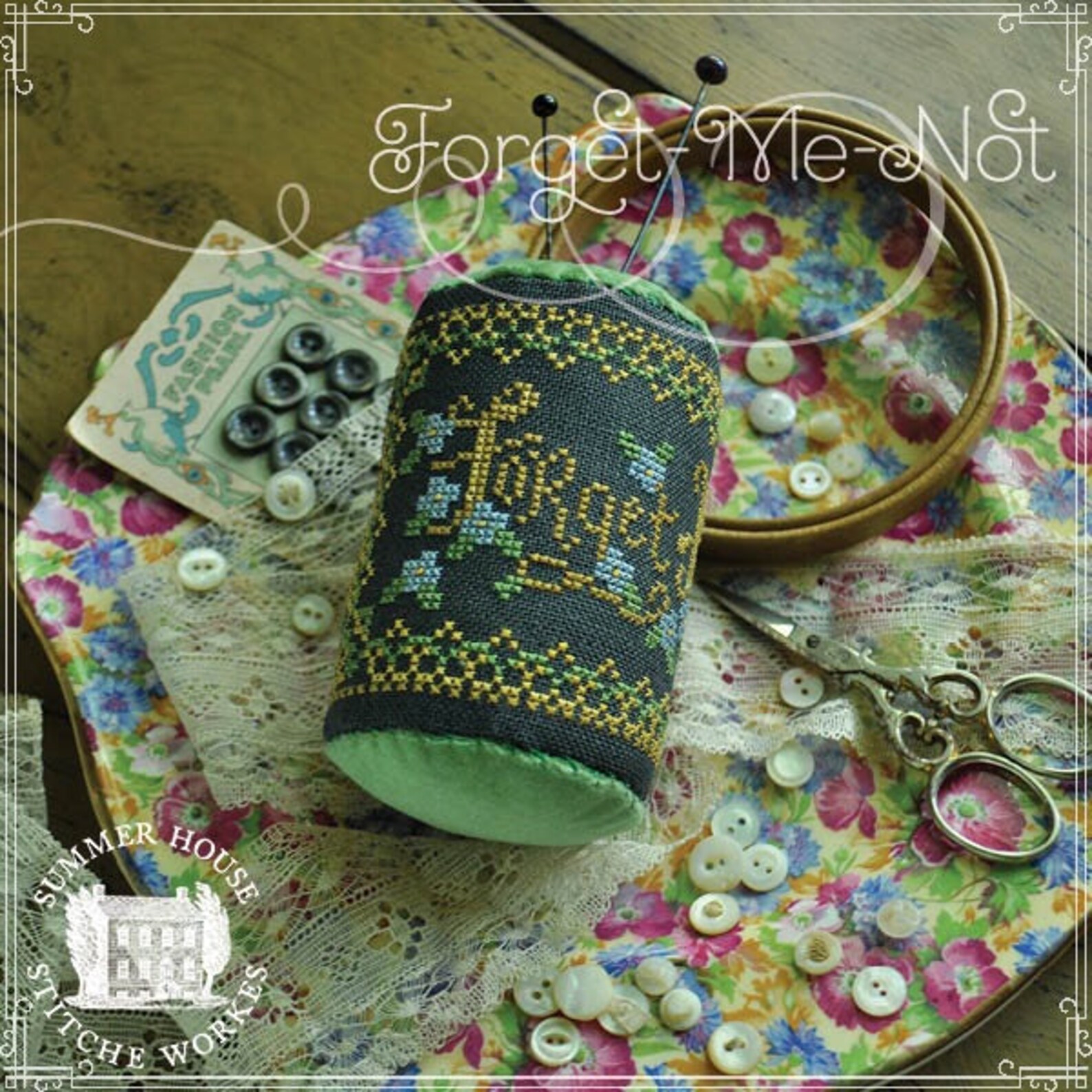 Forget Me Not - Cross Stitch Pattern by Summer House - Free SHIPPING - Etsy