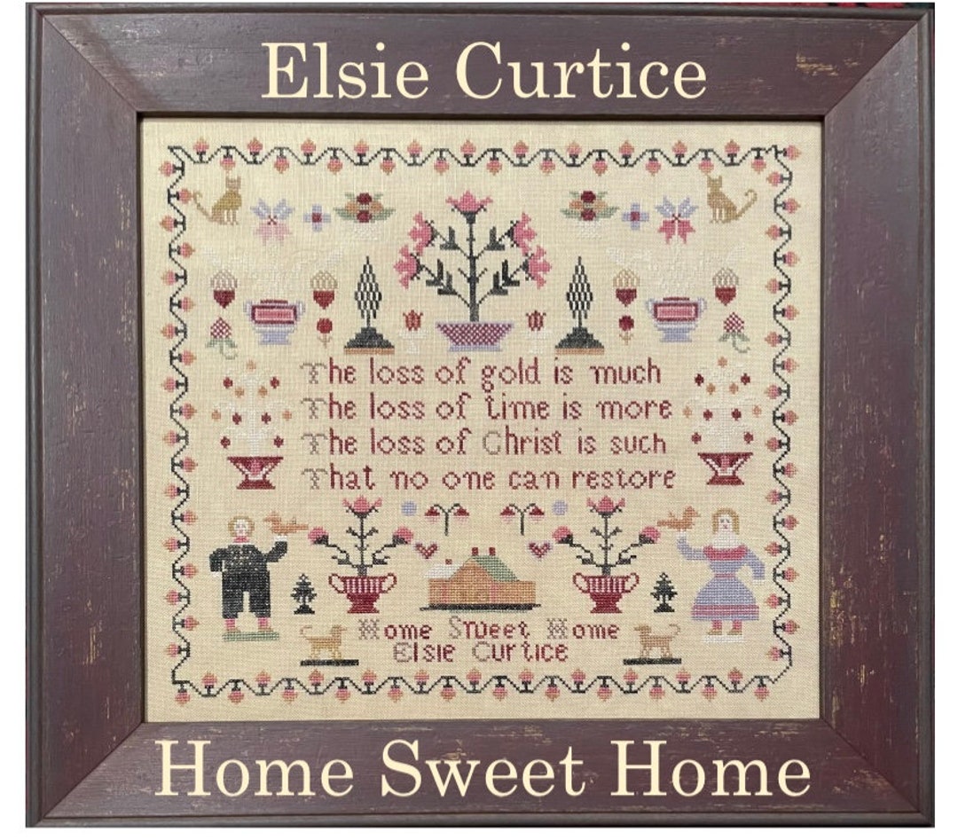 Elsie Curtice - Cross Stitch Chart by Needlework Press - Etsy