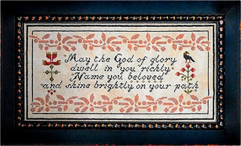 Beloved Cross Stitch Chart by La-d-da - Etsy