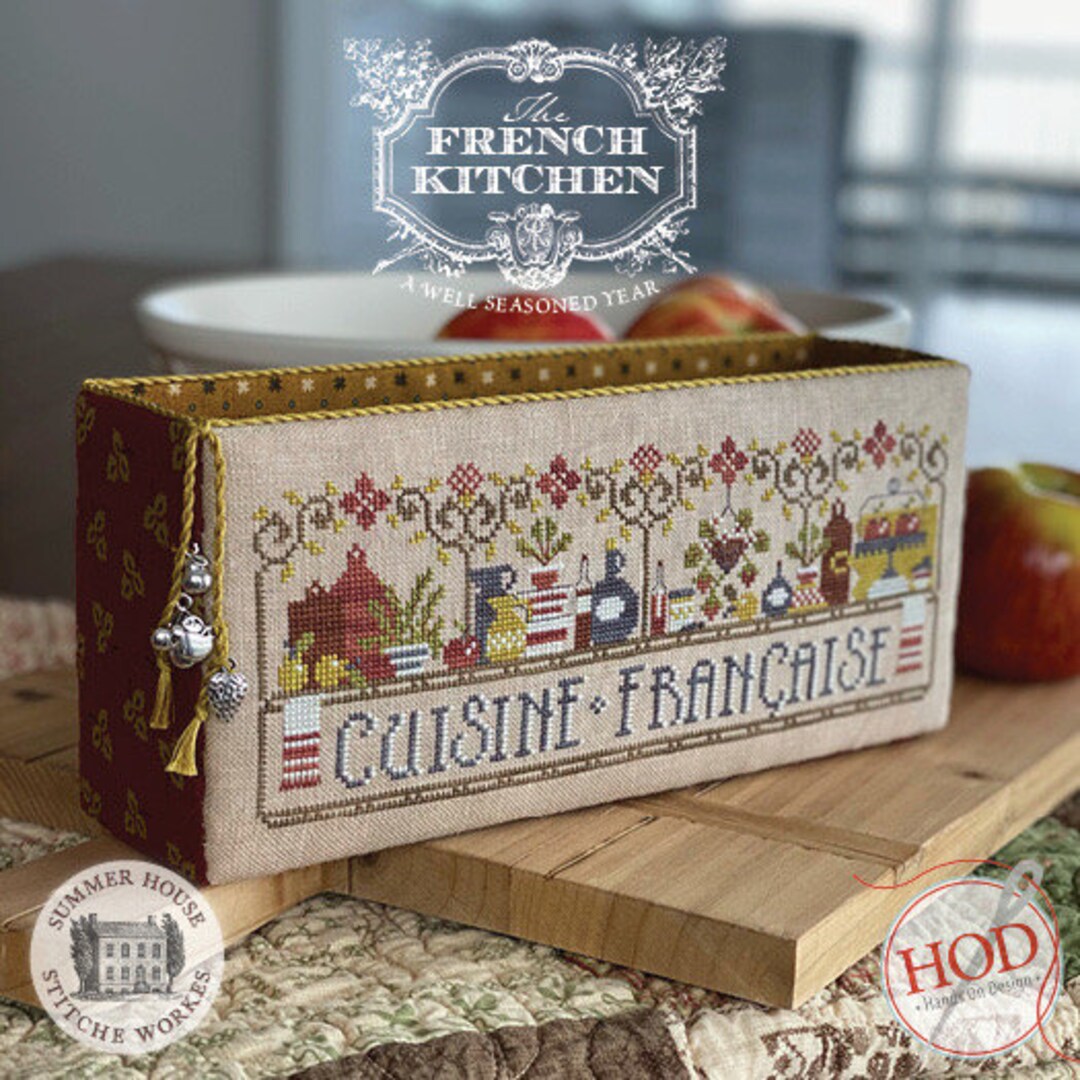 Cuisine Francaise - the French Kitchen - Cross Stitch Pattern by Hands ...