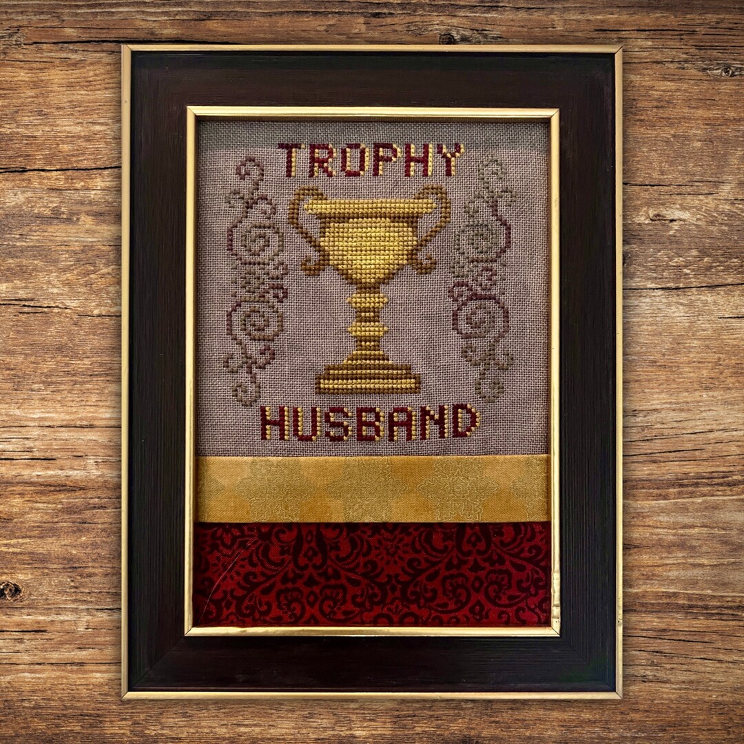 Trophy Husband - Cross Stitch Chart by Dirty Annie - Etsy