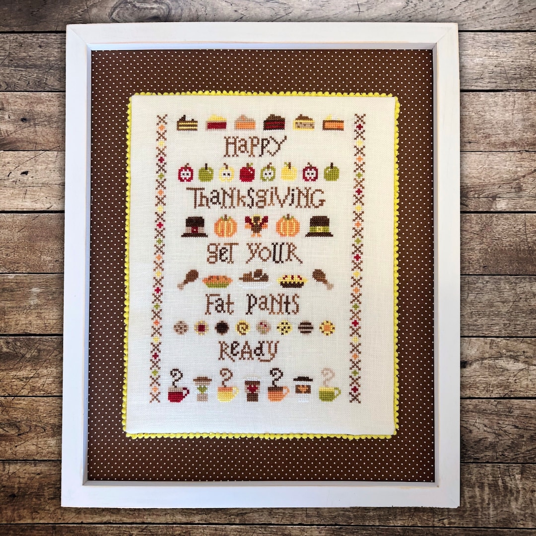 Fat Pants- Cross Stitch Chart by Dirty Annie - Etsy