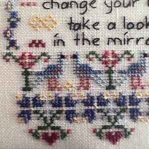 One Person - Cross Stitch Chart by Rosewood Manor - Etsy