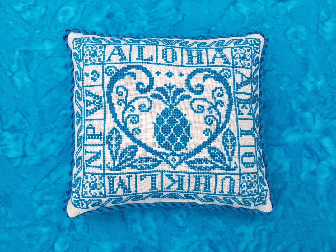Aloha Alphabet - Cross Stitch Chart by Siren Stitchworks - Etsy
