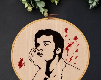 Dexter Embroidery - Etsy