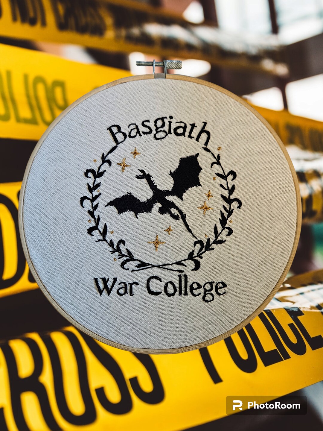 Fourth Wing Themed Embroidery - Etsy