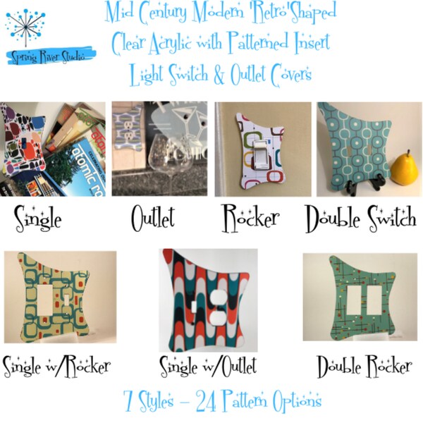 Mid Century Plates - Etsy