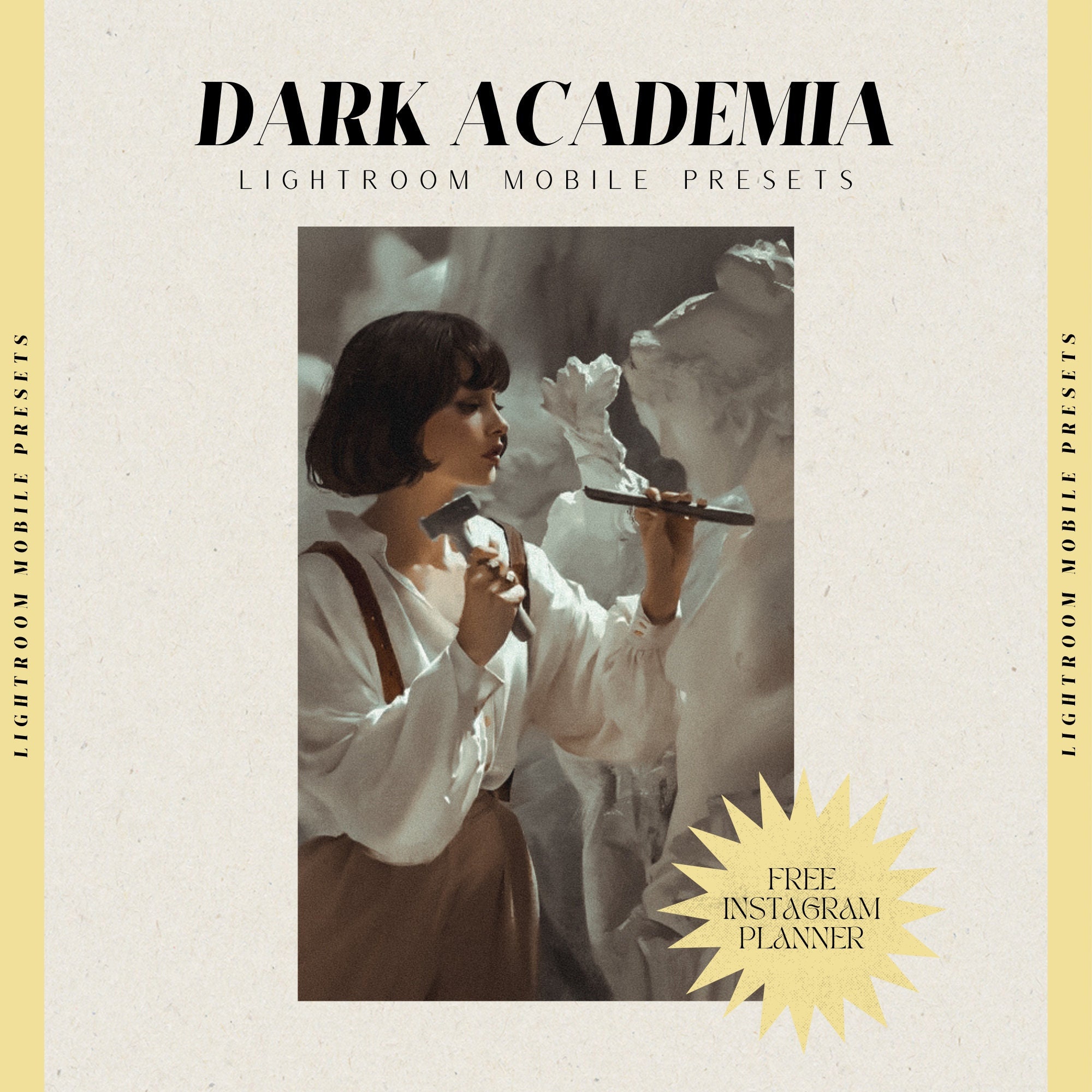 Craft Supplies & Tools 5 Light Academia Lightroom Mobile & Desktop ...