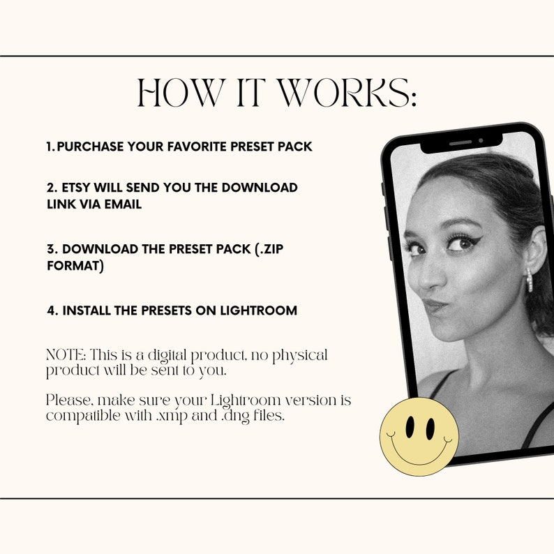 Vogue Lightroom Mobile & Desktop PresetFashion LuxeFancy - Etsy España