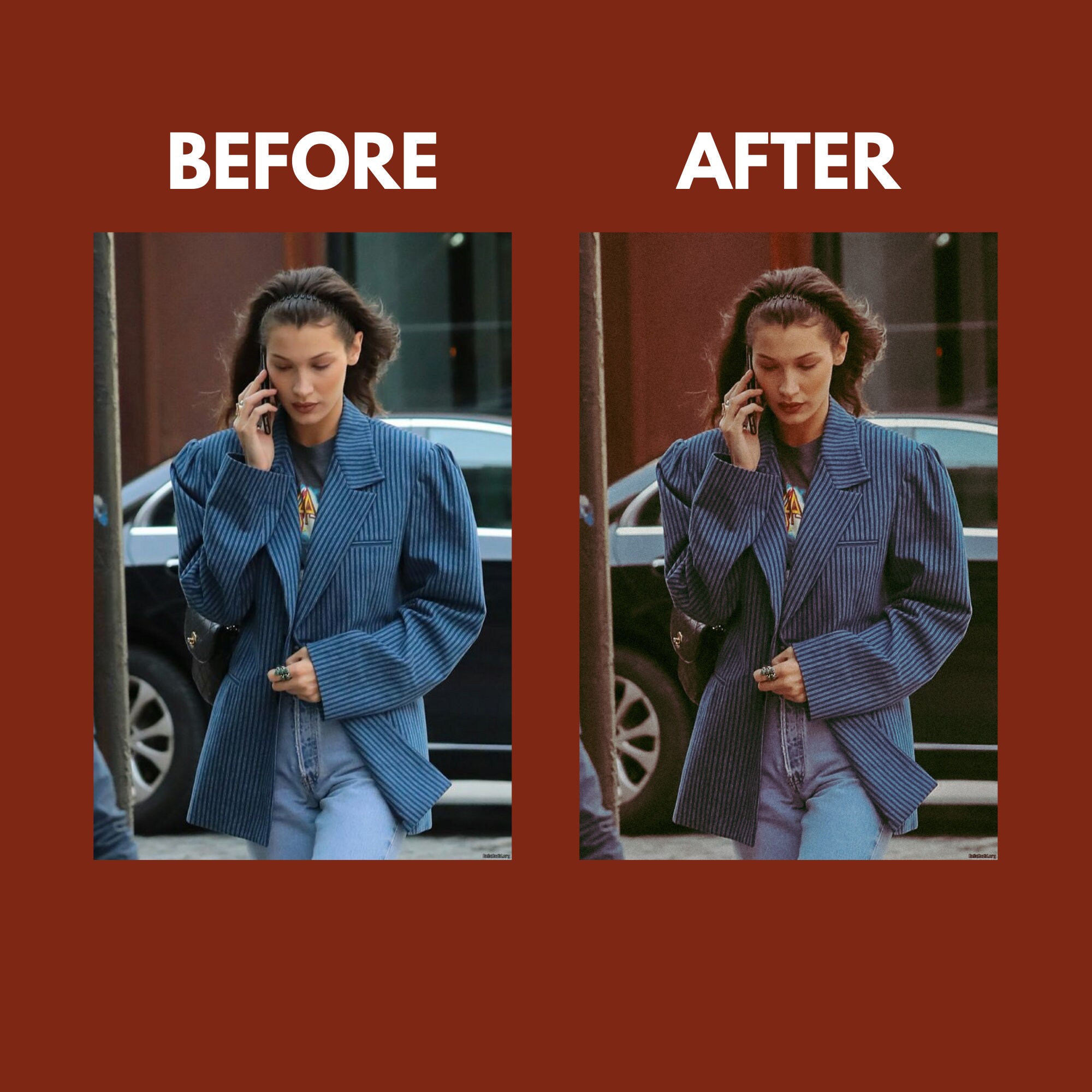 5 1990 Mobile Lightroom Presets,vintage Aesthetic Filters,35mm Preset ...