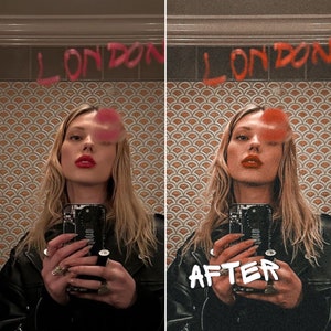 Grunge Aesthetic Lightroom Preset Pack, Moody Photography Editing, Dark ...