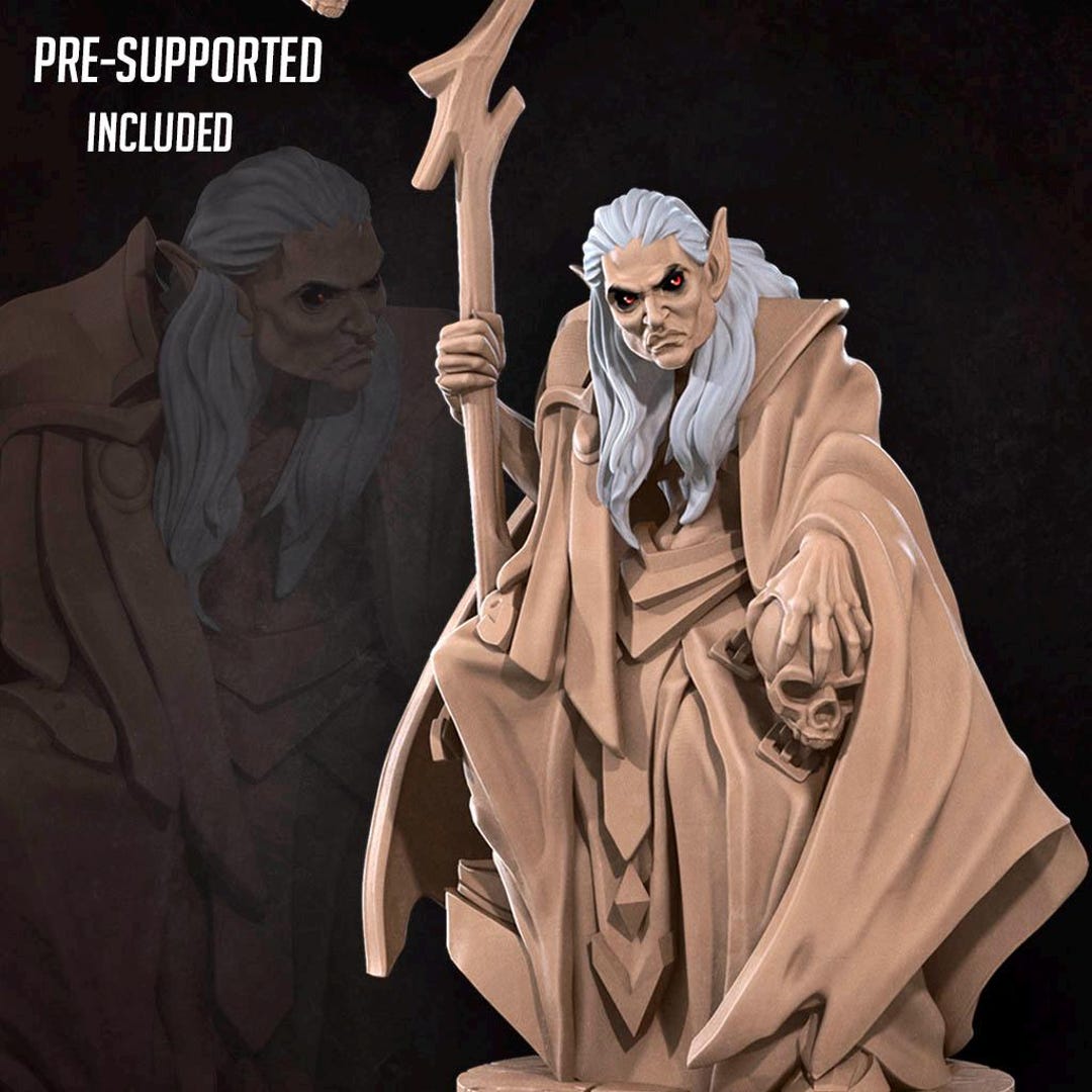 Vampire Sorcerer - 25mm Base Mini - Vampires Pt 2- Bite the Bullet ...