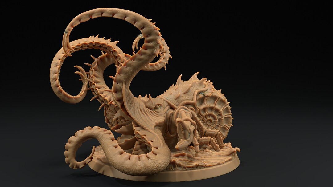 The Kraken - 200mm Base - HUGE Figure - Dragon Trapper Lodge - Giant ...