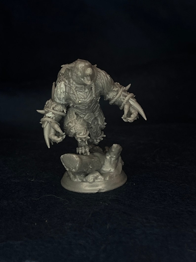 Hilda werebear Form Mother Bear 3D Printed Resin Model Dnd 5e Tabletop ...