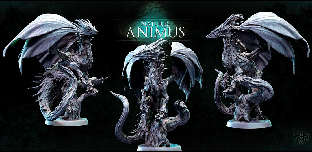 Blossom Dragon - Dragon Mini - 75mm Base - Fey Dragon Mini - Mini ...