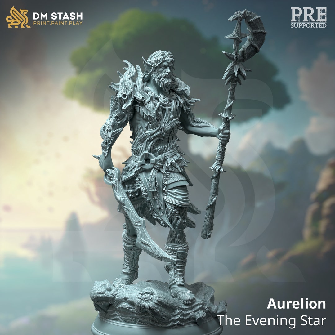 Aurelion the Evening Star 3D Printed Resin Model Dnd 5E - Etsy
