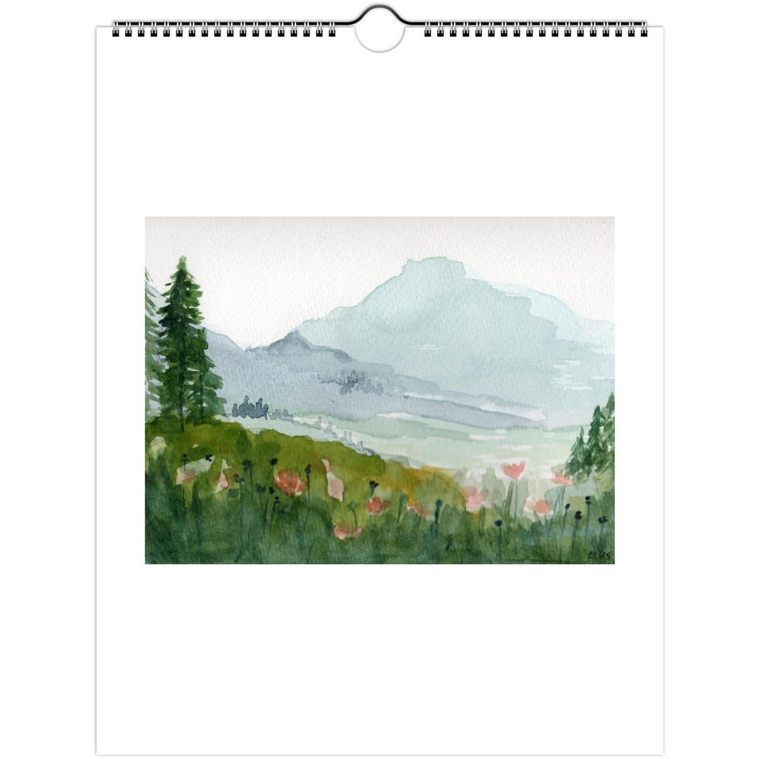 Single Sided Letter Size Wall Calendars 2026 (US & CA) - Etsy
