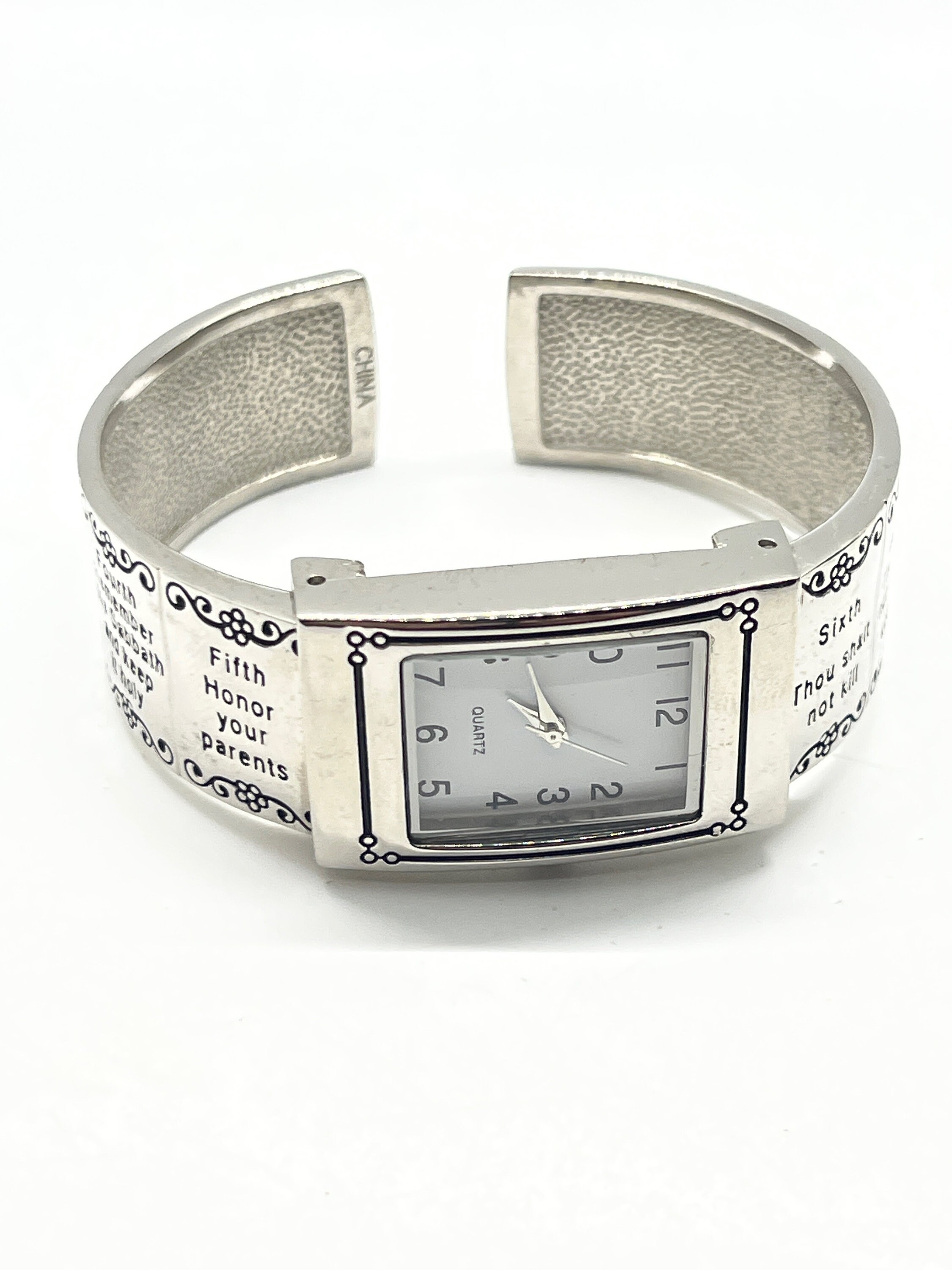 Ten Commandments Watch Wrist