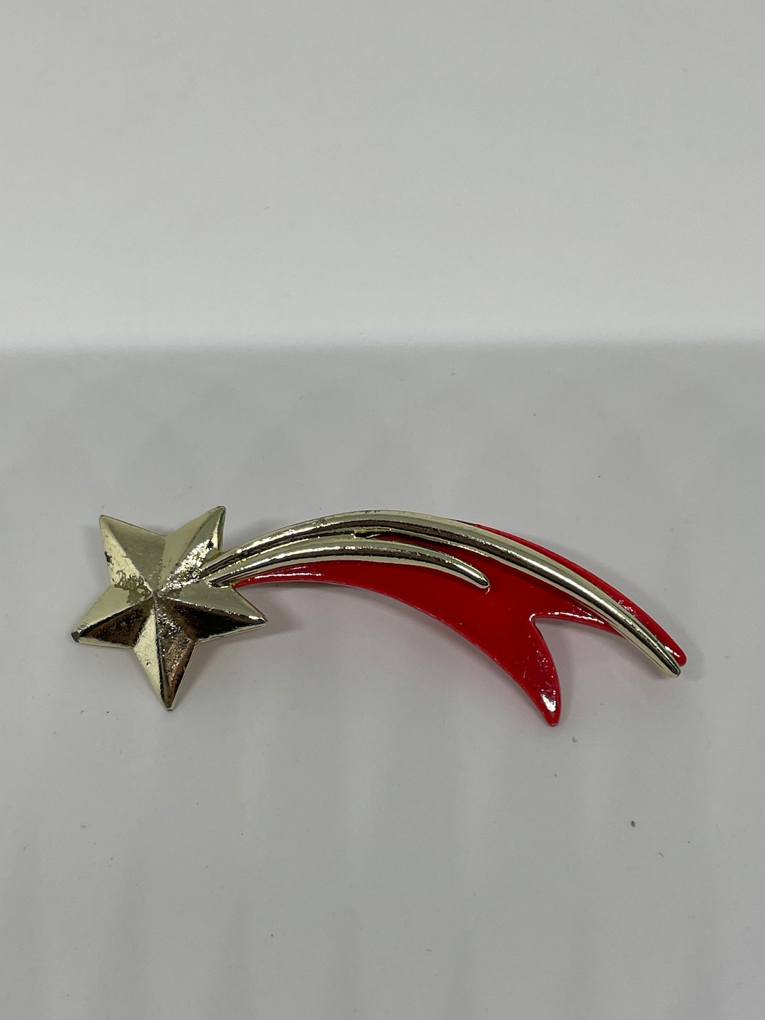 Vintage Shooting Star Pin - Etsy