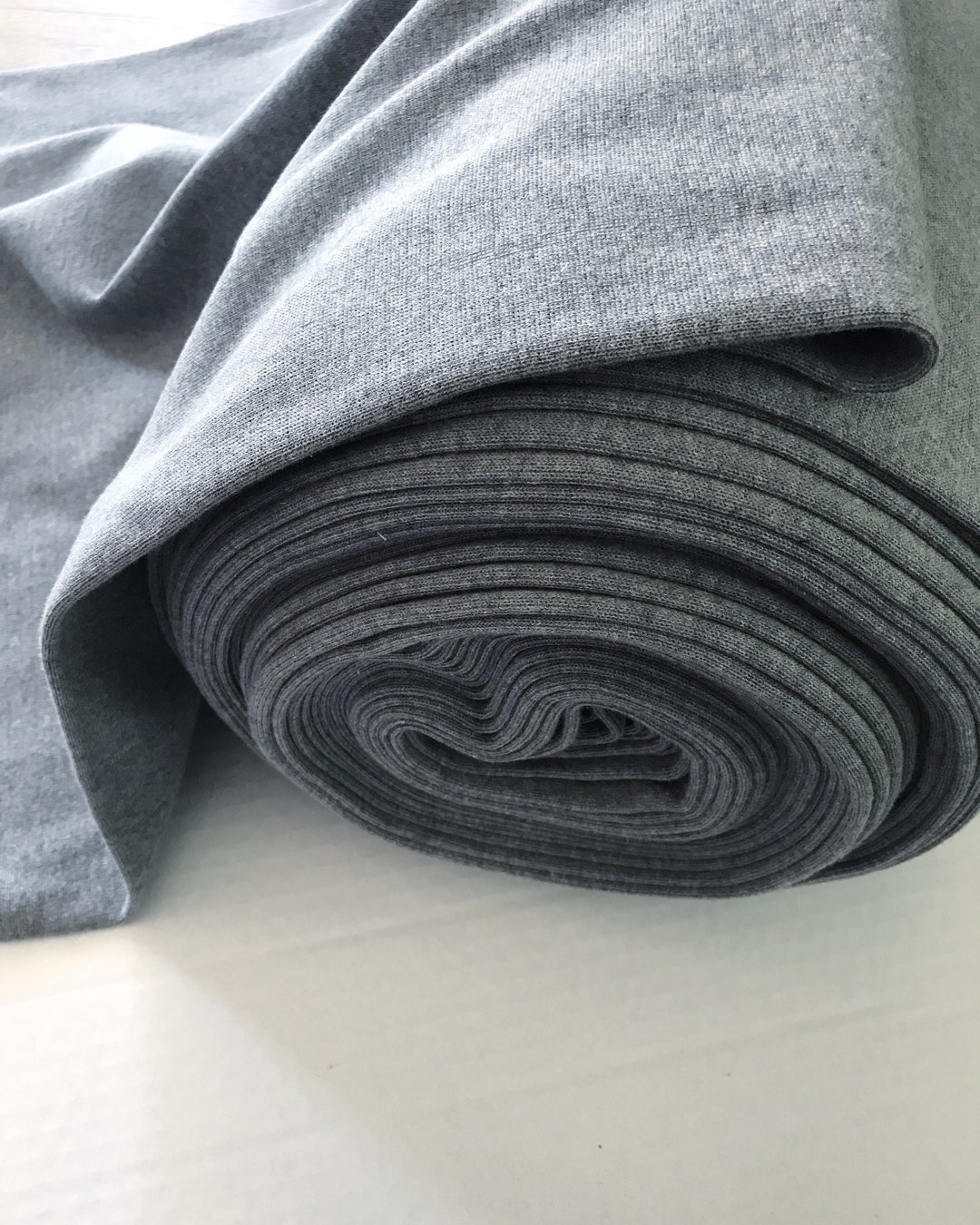 Gray Tubular Ribbing - Etsy