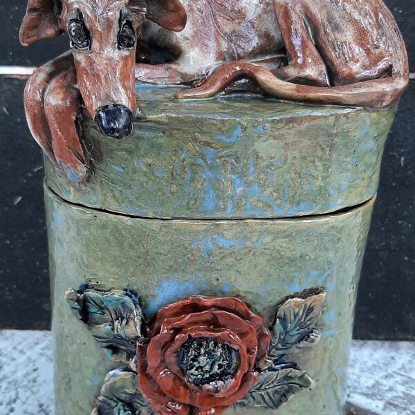 Pottery Urn - Etsy