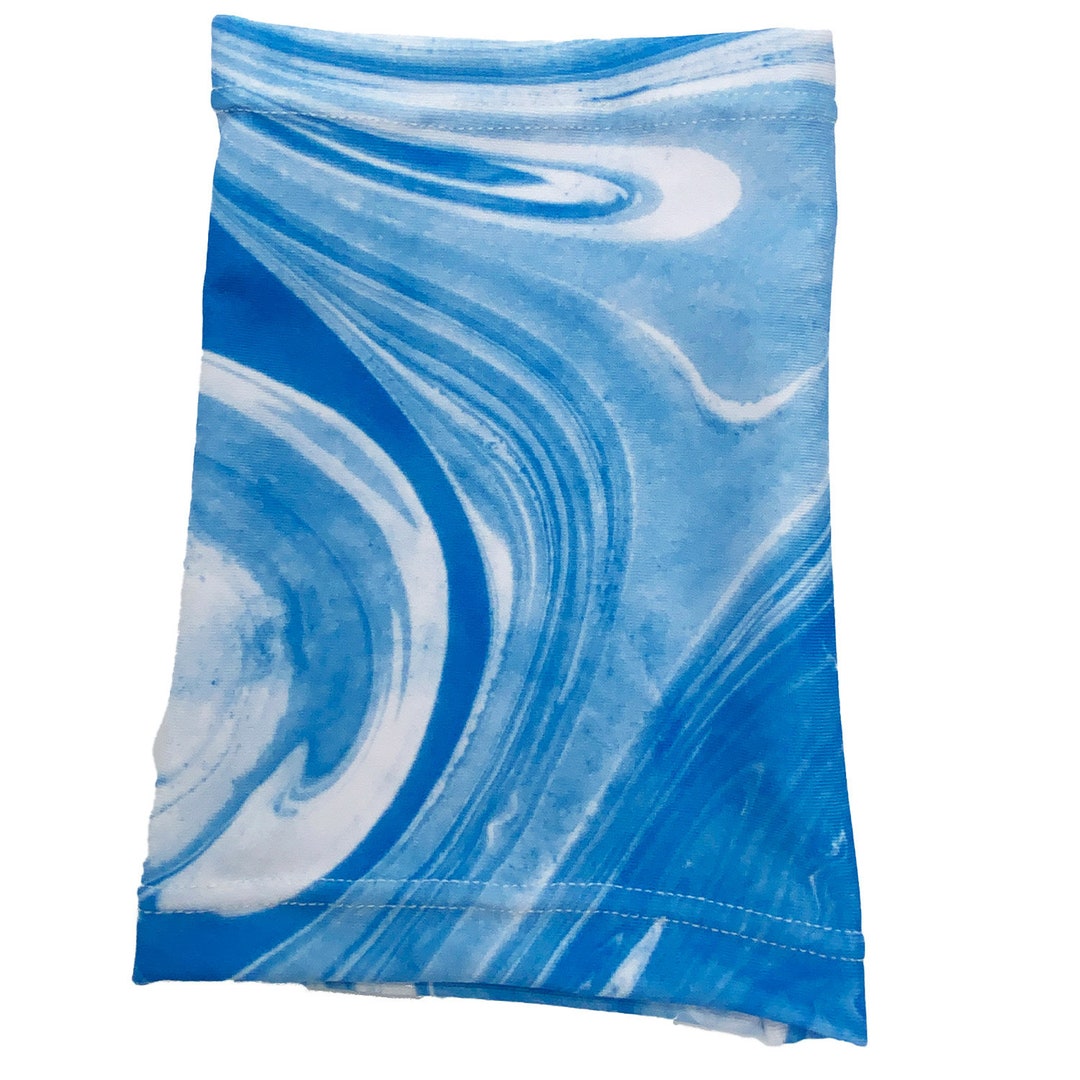 L7.5"-8" Blue Waves Bicep PICC Line Cover Cancer Chemo Catheter Short ...