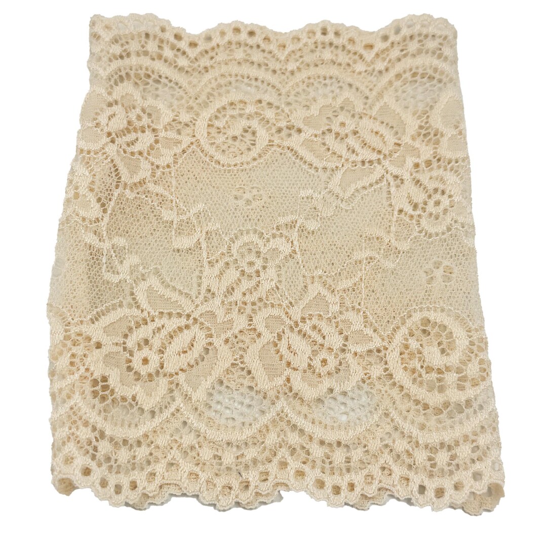 6"skin Tone Beige Unlined Stretch Lace Cover for Chemo-cancer-diabetes ...