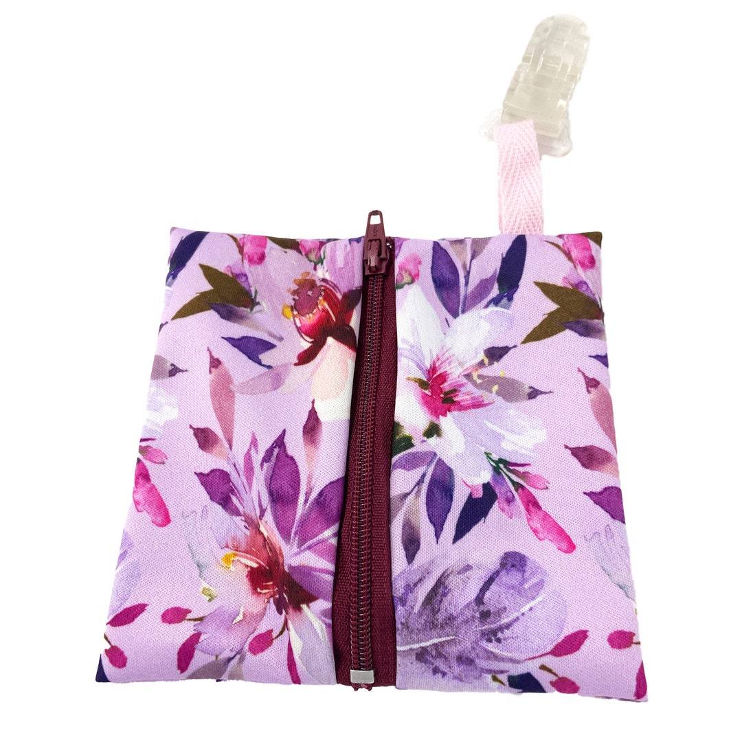 NGT Hickman Line - Feeding Tube Tubie Pouch With Zip and Clip -floral ...