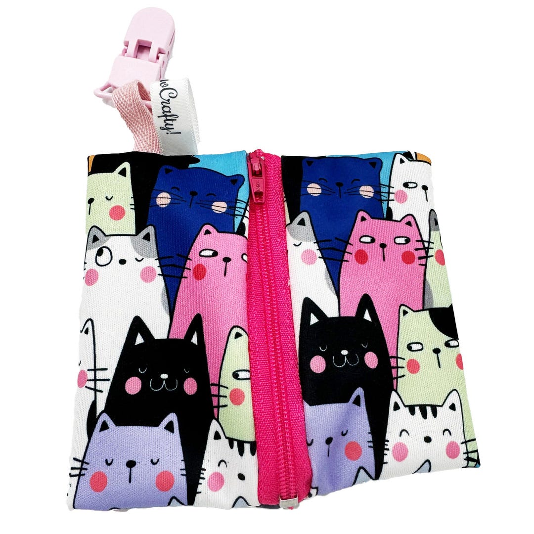 NGT Hickman Line - Feeding Tube Tubie Pouch With Zip and Clip -CATS - Etsy