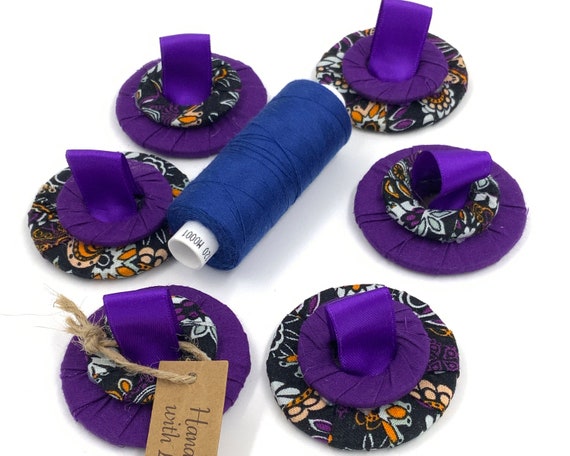 Craft Supplies & Tools Tools Set of 6 Hand wrapped Fabric Steel Sewing ...
