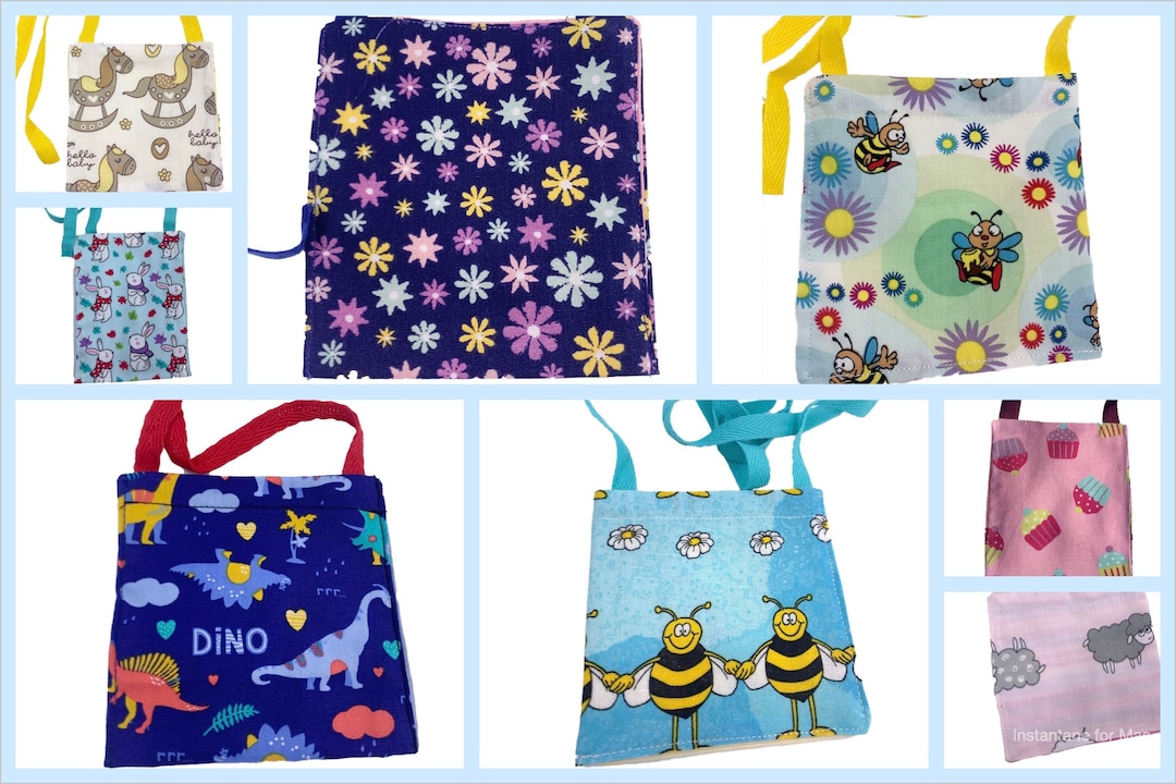 1 X Lined Wiggly Bag Pouch for Children Hickman Line Catheter Chemo ...