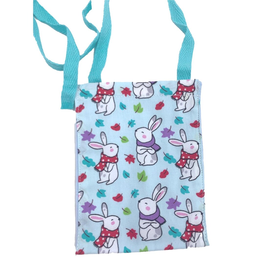 1 X Lined Wiggly Bag for Children Hickman Line Chemo Cancer Rabbits ...
