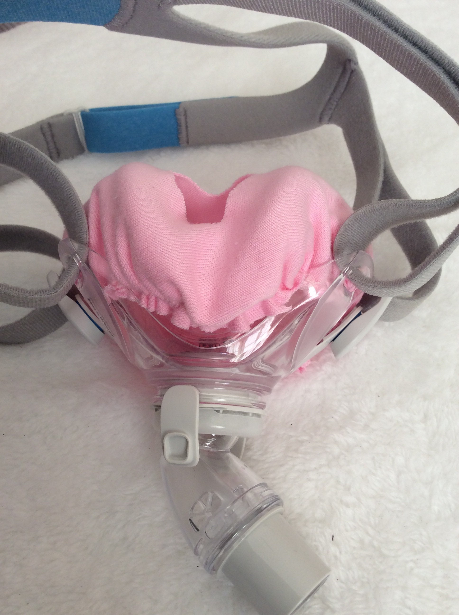 2x Compatible With F30/f30i Full Face Mask Cotton Jersey Cpap - Etsy