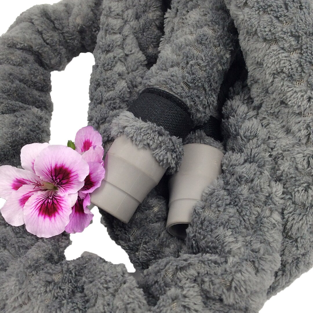 Soft and Warm CPAP Hose Cover - Fleece Fabric, Quiet, Comfortable, Easy ...