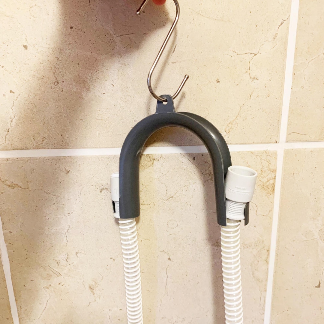 CPAP Hose Tube Holder & Hook - for Washing and Draining Ventilator Hose ...