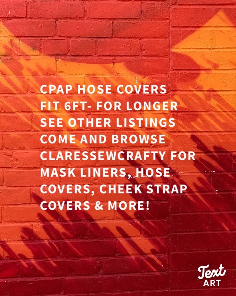 6ft -2m Hose Circuit Cover for CPAP BIPAP Ventilator Stop Rainout Sleep ...