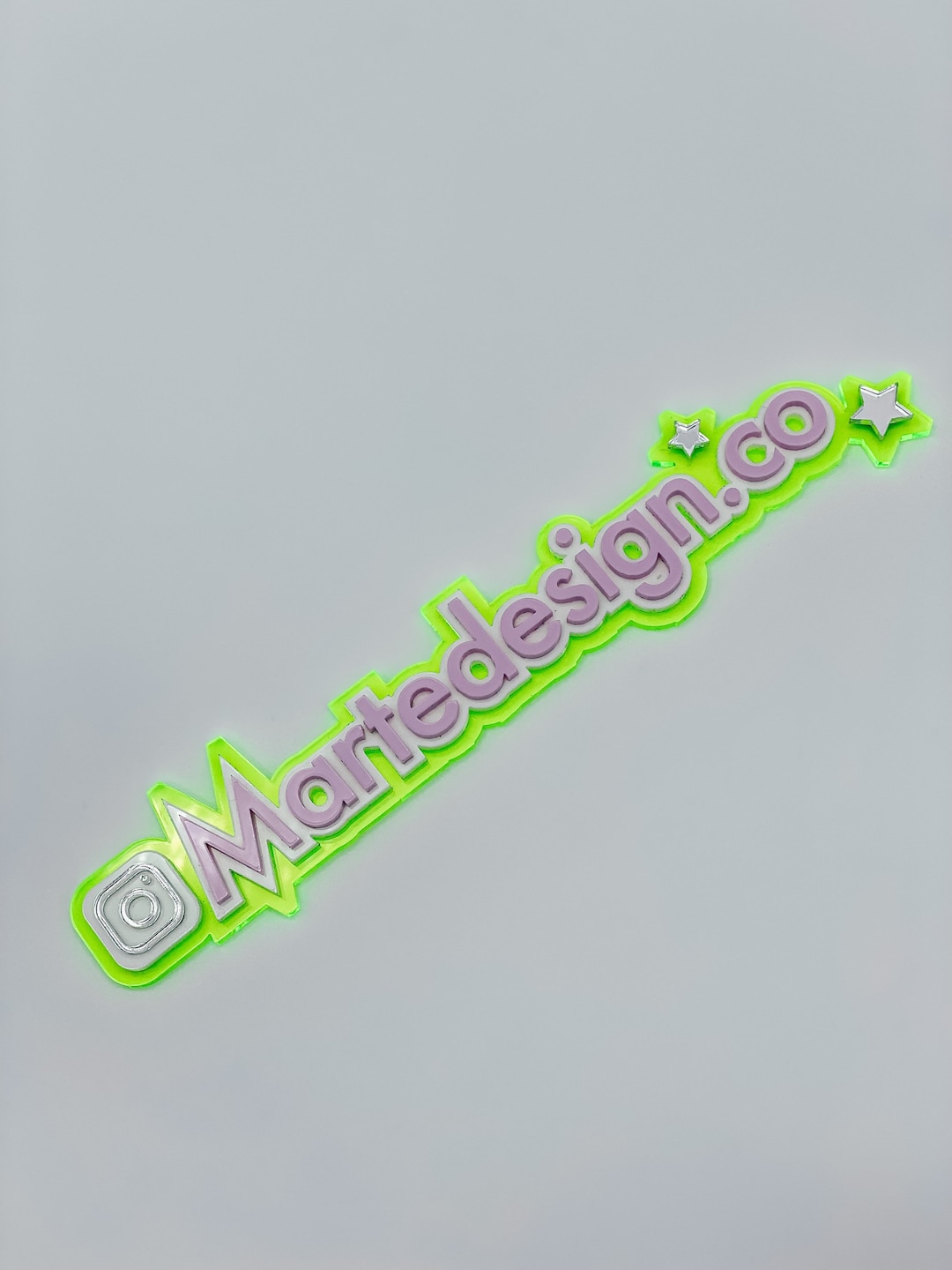 Social Media Watermark Acrylic Social Media Sign - Etsy