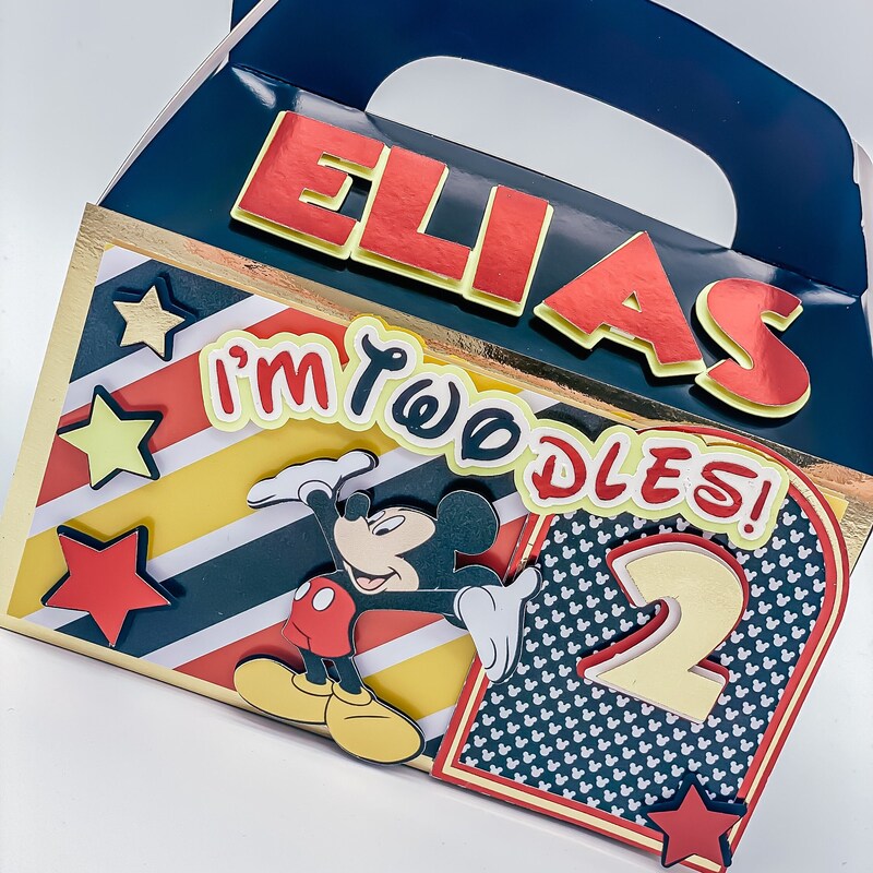 Mickey Mouse Box - Etsy
