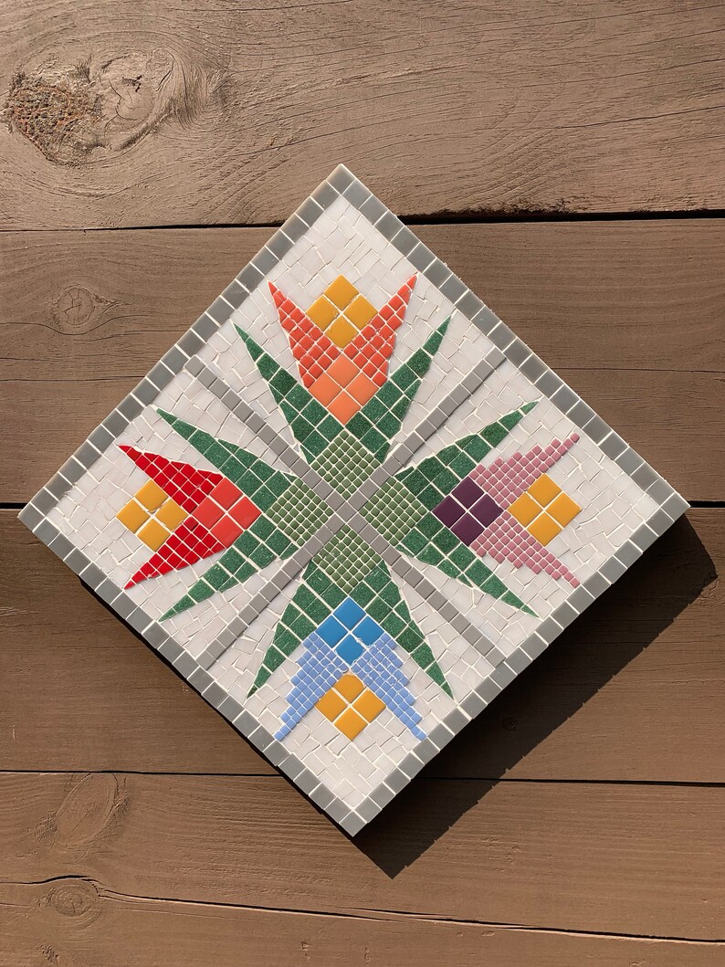 Mosaic Barn Quilt - Etsy