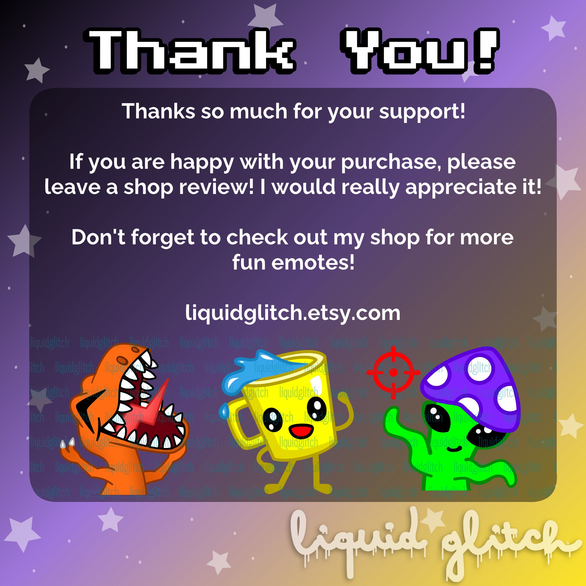 ANIMATED Emote for Twitch & Discord Hyperspace Be Right Back Space ...