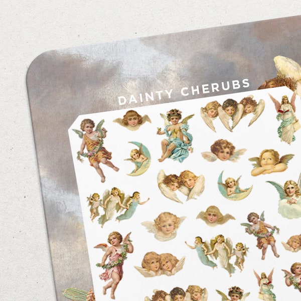 Angel Nail Decals - Etsy
