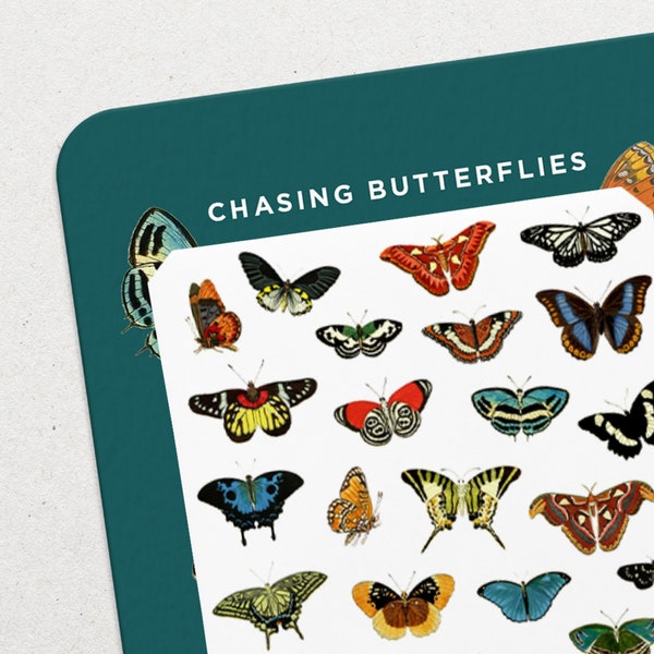 Butterfly Nail Decal - Etsy