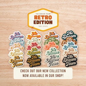 The Dream Team Matte Decal Sticker Pack - Teamwork , Team Effort , Gift ...