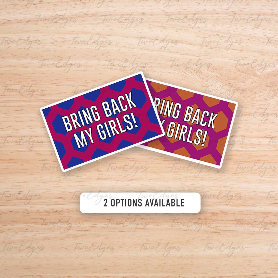 Bring Back My Girls Matte Decal Sticker Rupaul's Drag - Etsy