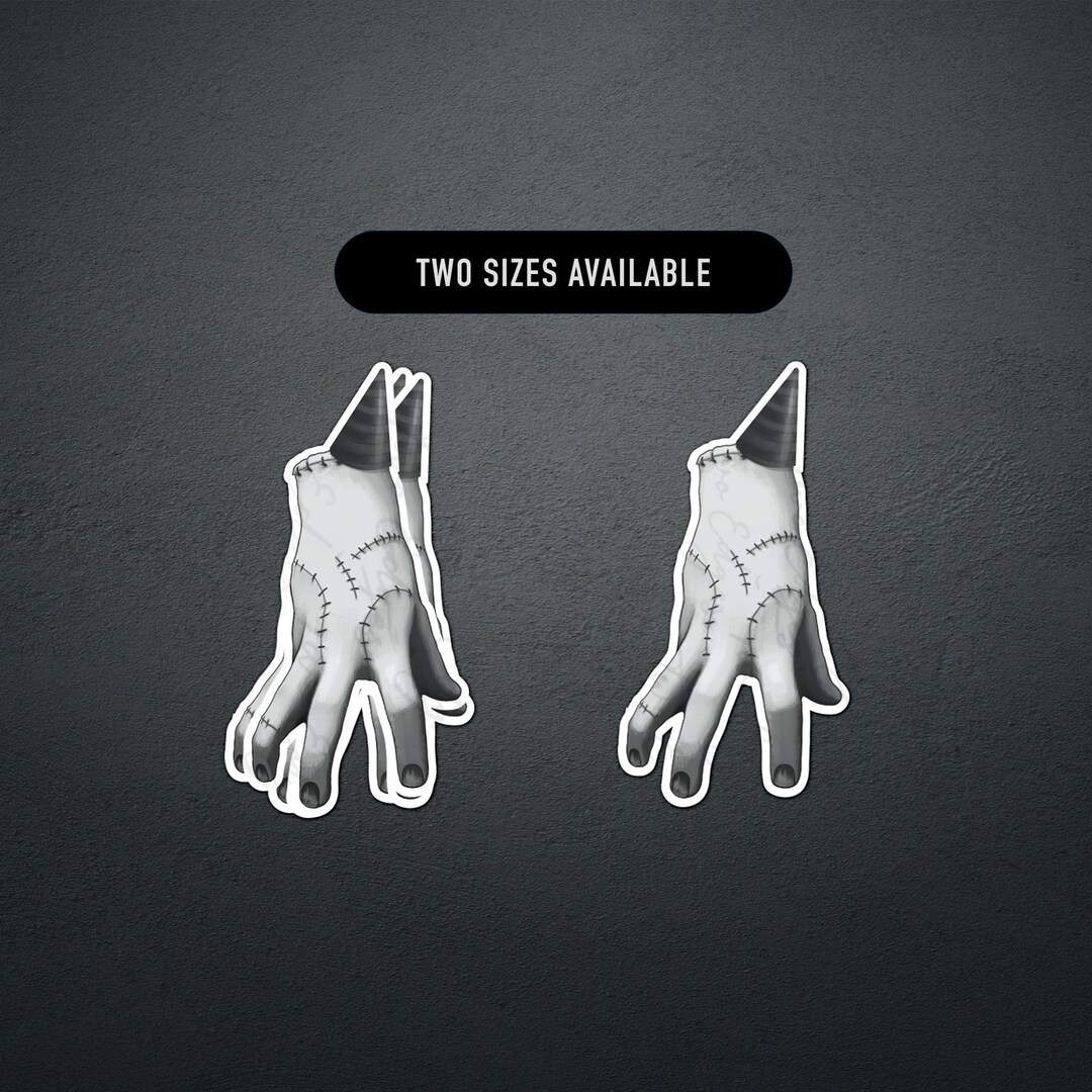 THING Inspired Matte Decal Sticker - Birthday Hat, Burton Inspired ...