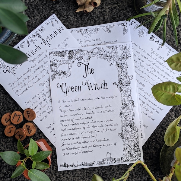 Green Witch - Etsy